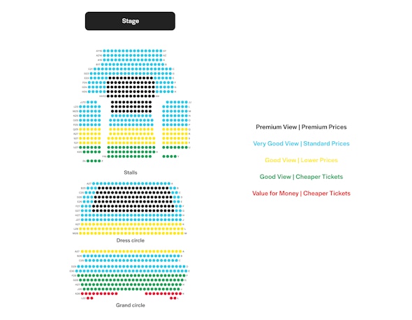 Aldwych Theatre Seating Plan | Best Seats, Best Views, Best Prices Aldwych Theatre Seating Plan | Best Seats, Best Views, Best Prices